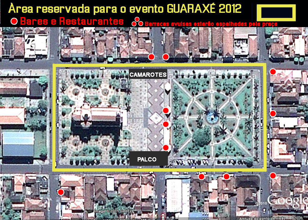 Guaraci divisa com Minas: Carnaval de Guaraci-SP _GUARAXÉ 2012