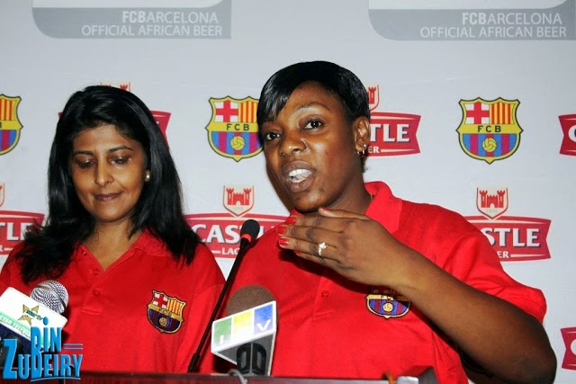 BARCELONA, CASTLE LAGER ZAWAPA DILI WAPENZI WA SOKA TANZANIA - BIN ...