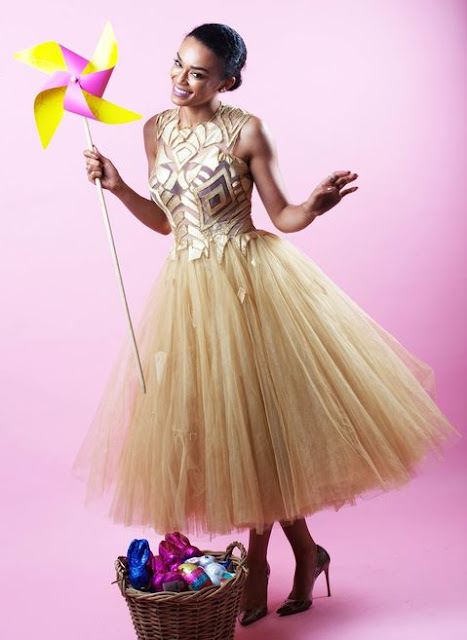 Pearl Thusi totally on point, credits to Gert-Johan Coetzee fashion ...