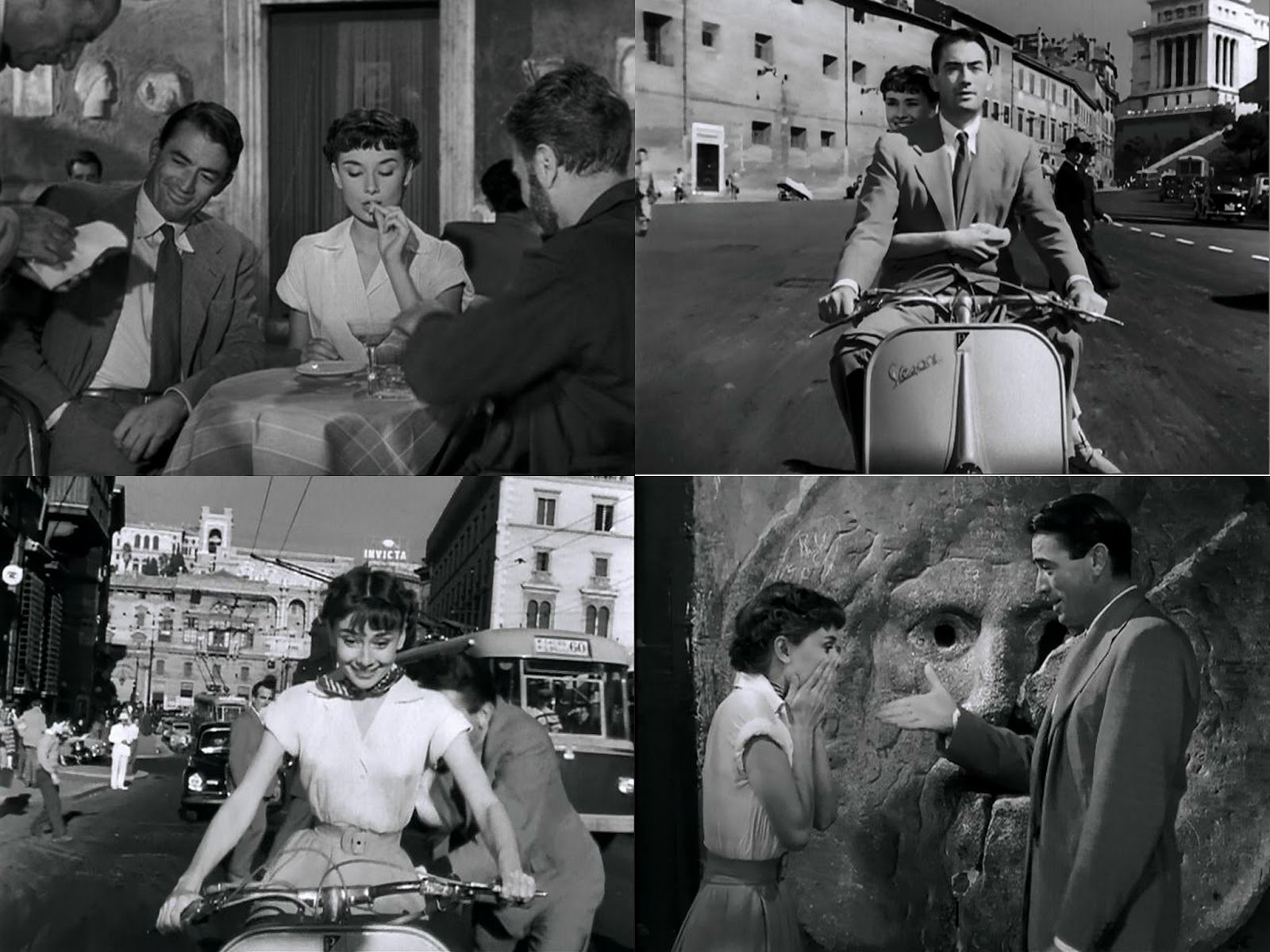 Roman Holiday Vespa Scene