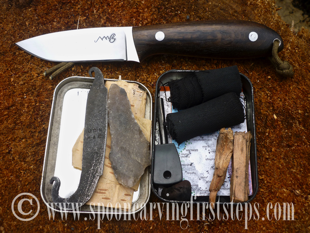 Jon Mac.Spoon Carving First Steps: Char cloth production.