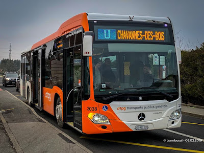 busamoi: Citaro C2H Odier TPG Genève au 1/87