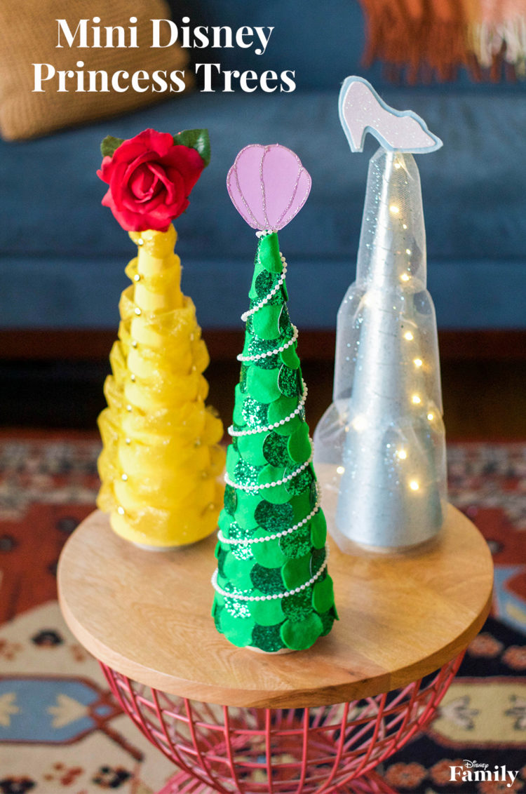 Disney at Heart: These Disney Princess Mini Trees are Too Adorable