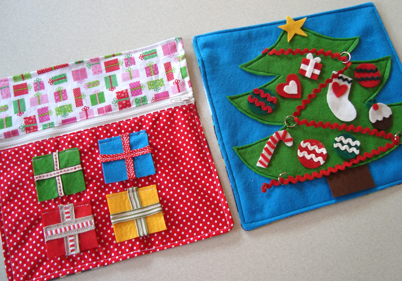 mousehouse: Christmas busy book pages