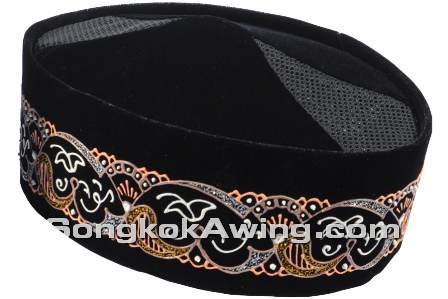 Songkok Tanpa Kertas - Peci Kopiah Songkok AWING