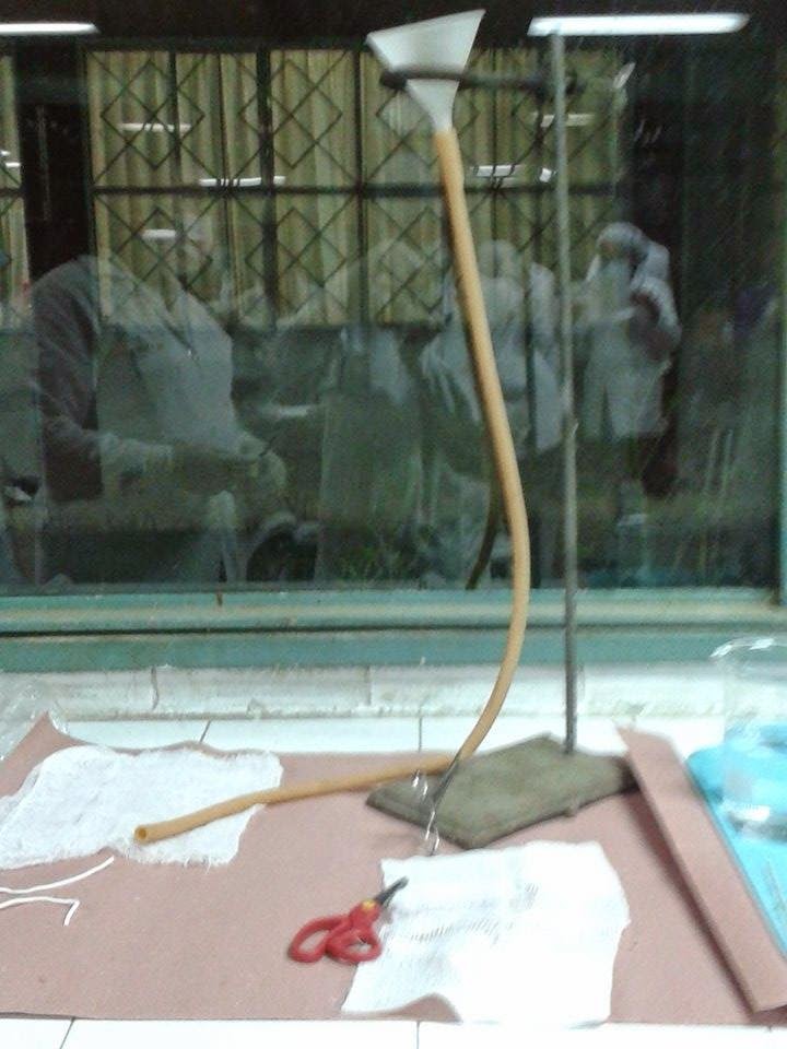 Parasitologia: Método de Baermann