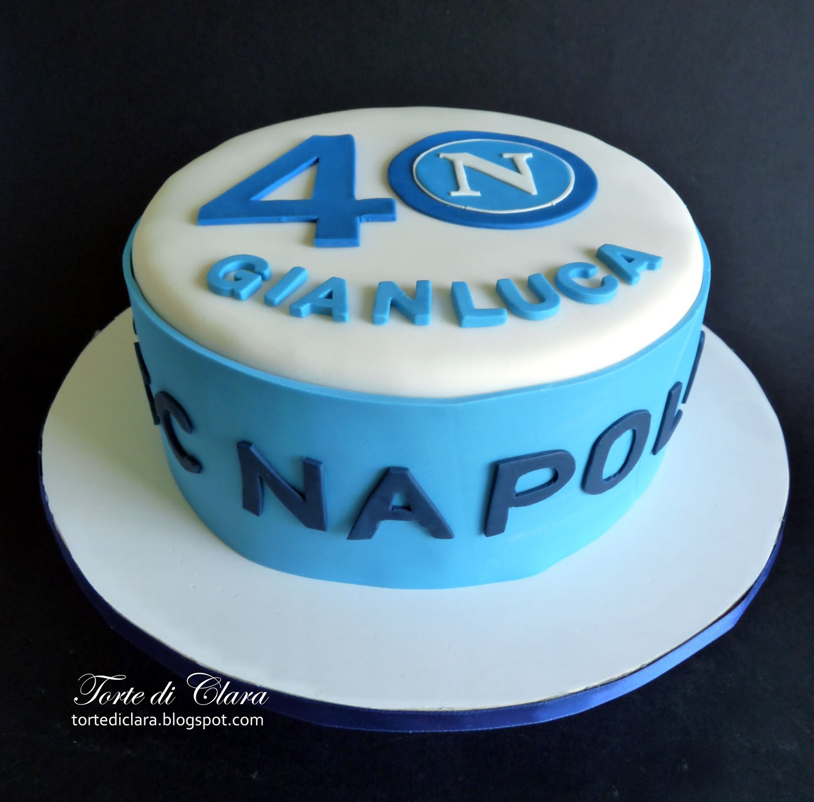 Torte di Clara: Napoli soccer cake