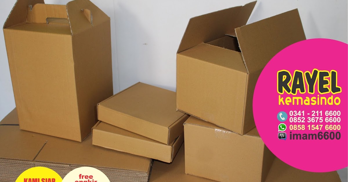 DESAIN DAN CETAK BERBAGAI KARDUS POLOS - DESAIN DAN CETAK KEMASAN ...