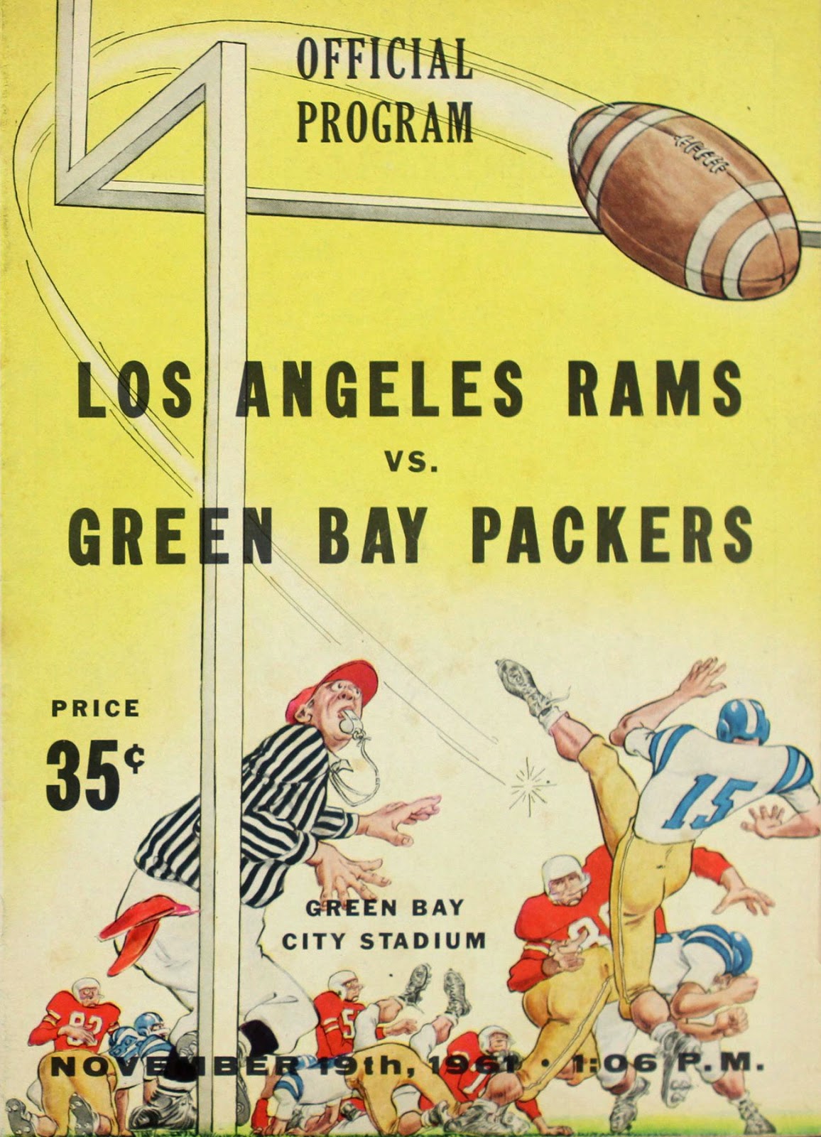 The Wearing Of the Green (and Gold): "Special Today - Ram Chops"