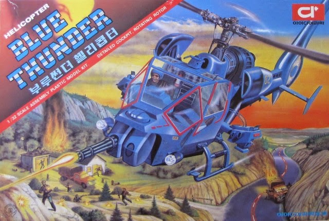 Bruce's Scale Modeling Domain: Blue Thunder - The movie and her 1/32 ...