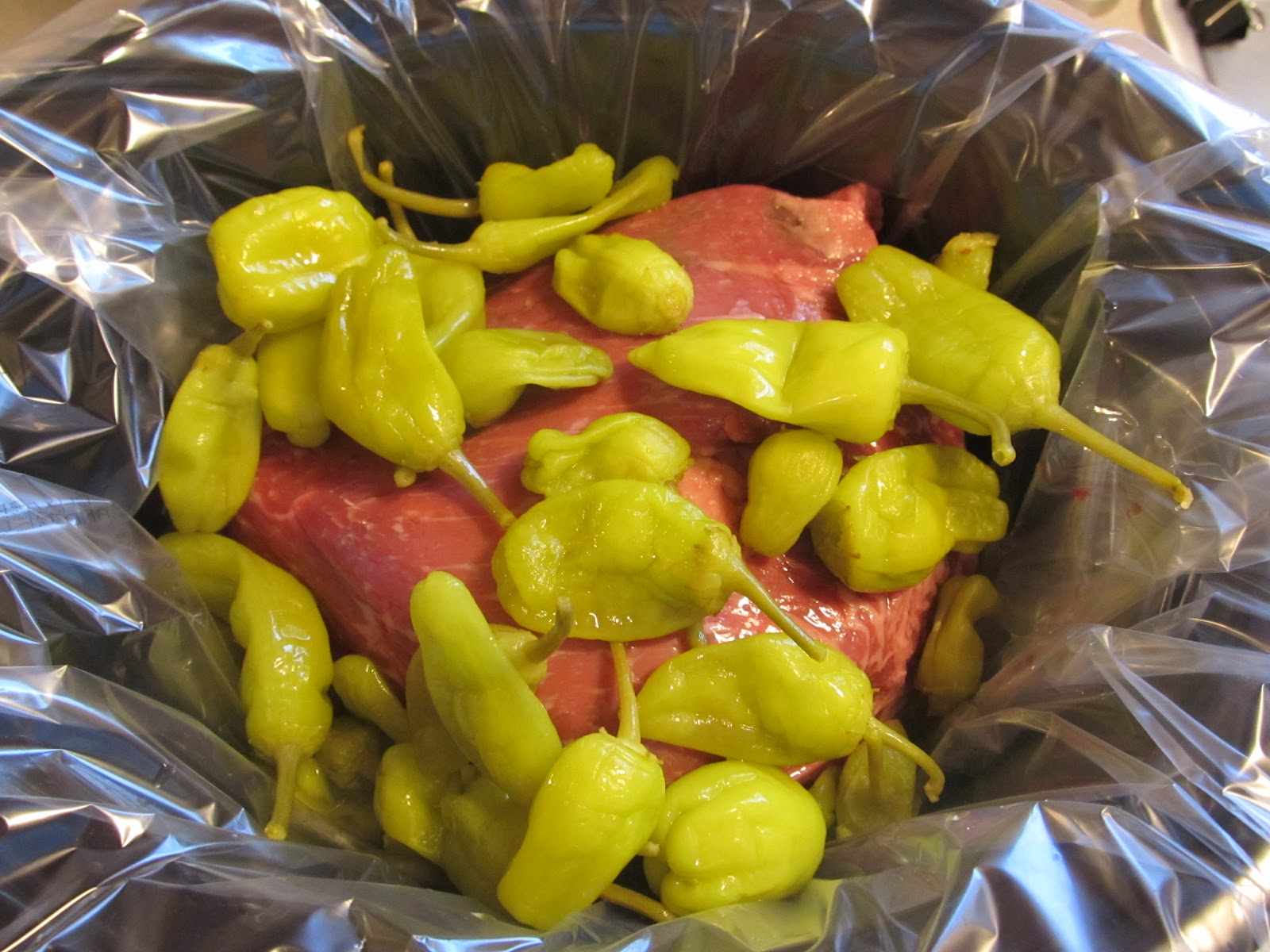 Keeza's Freezer Meals: Pepperoncini Beef