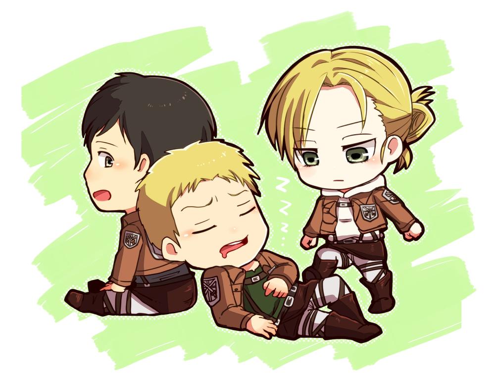 Titans Shingeki No Kyojin Chibi