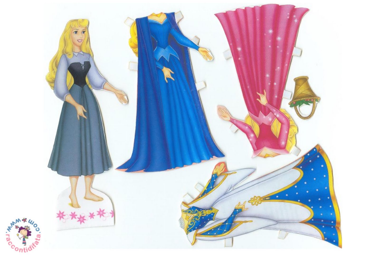 paper dolls Aurora