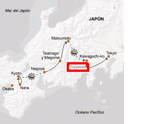 FUJIYAMA : ¿DÓNDE SE ENCUENTRA?