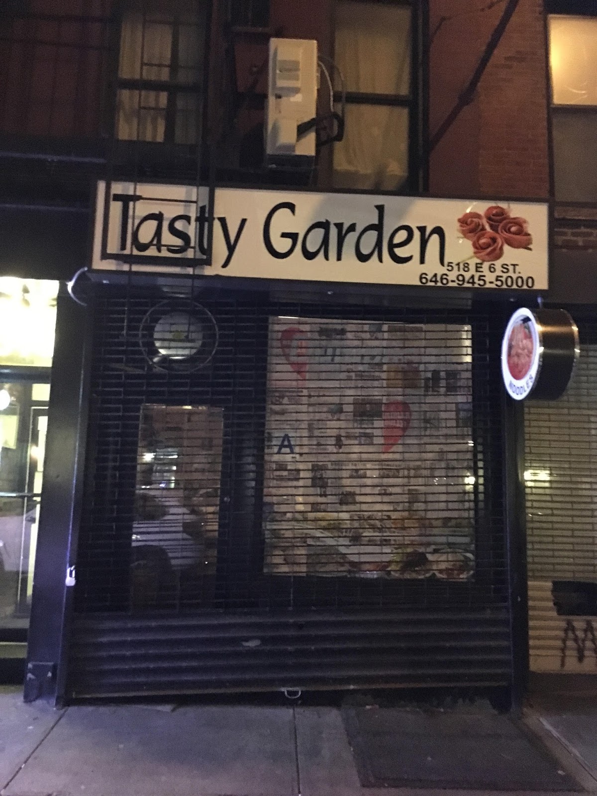 EV Grieve: Tasty Garden hasn't been open lately