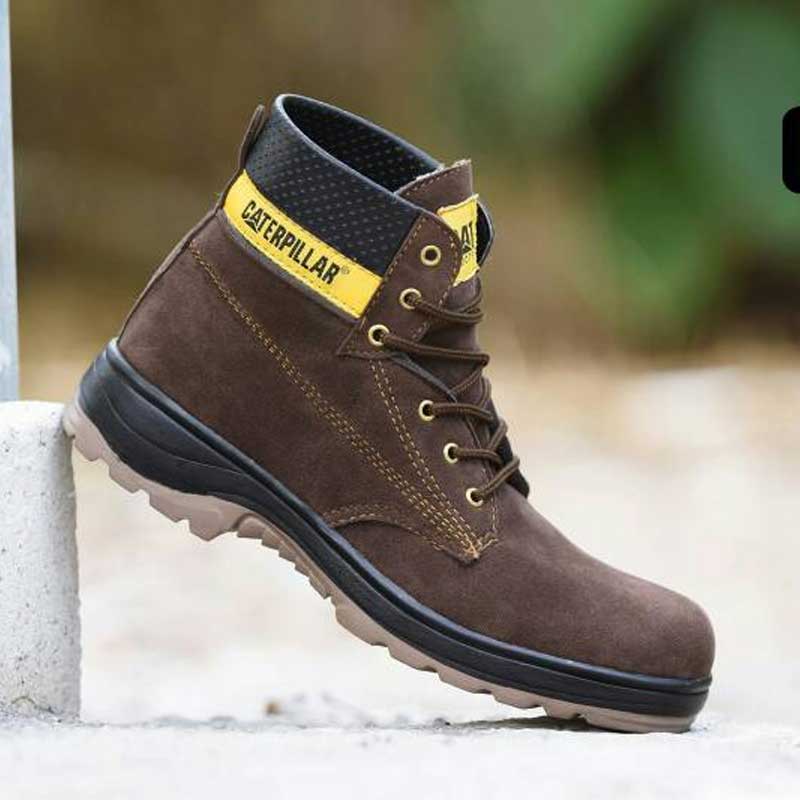 Sepatu Cats Model Boot Warna Coklat Tua [SCB-003] | Omsepatu.com