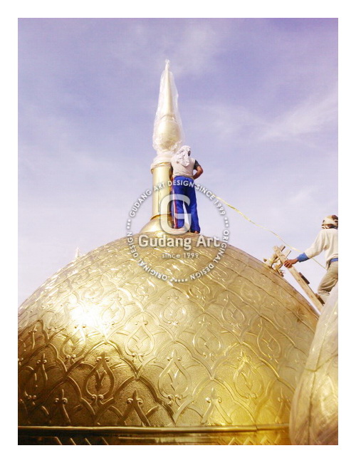 Kubah Masjid – Ornamen Kubah Masjid Kuningan | Gudang Art Design