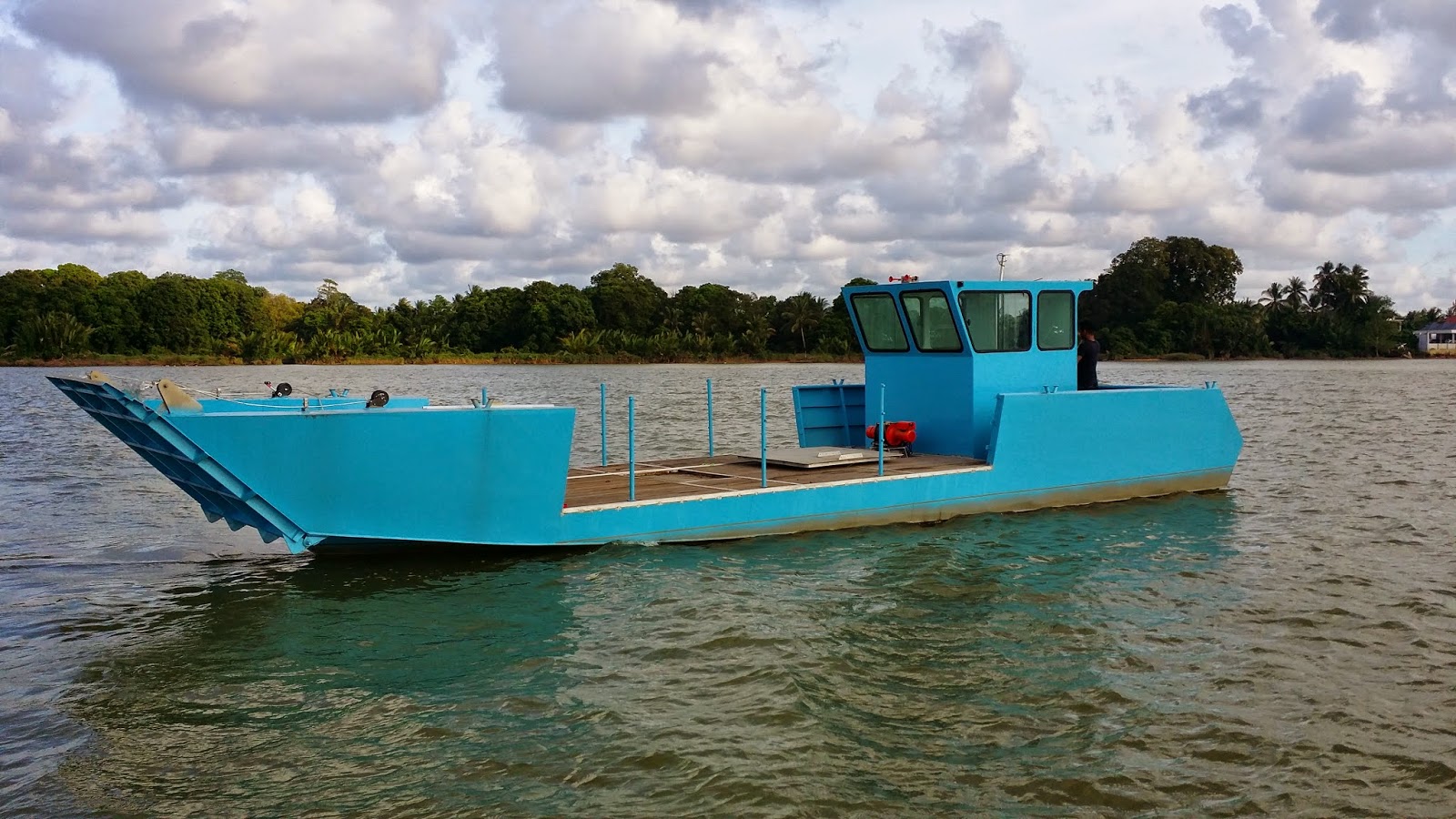 BOAT DESIGN AND MARINE ENGINEERING SERVICES: 13.50 M ALUMINIUM LANDING ...