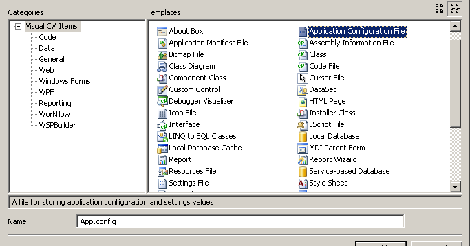 C# Windows Application Reading app.config file | C# Guide - C#, Asp.Net ...