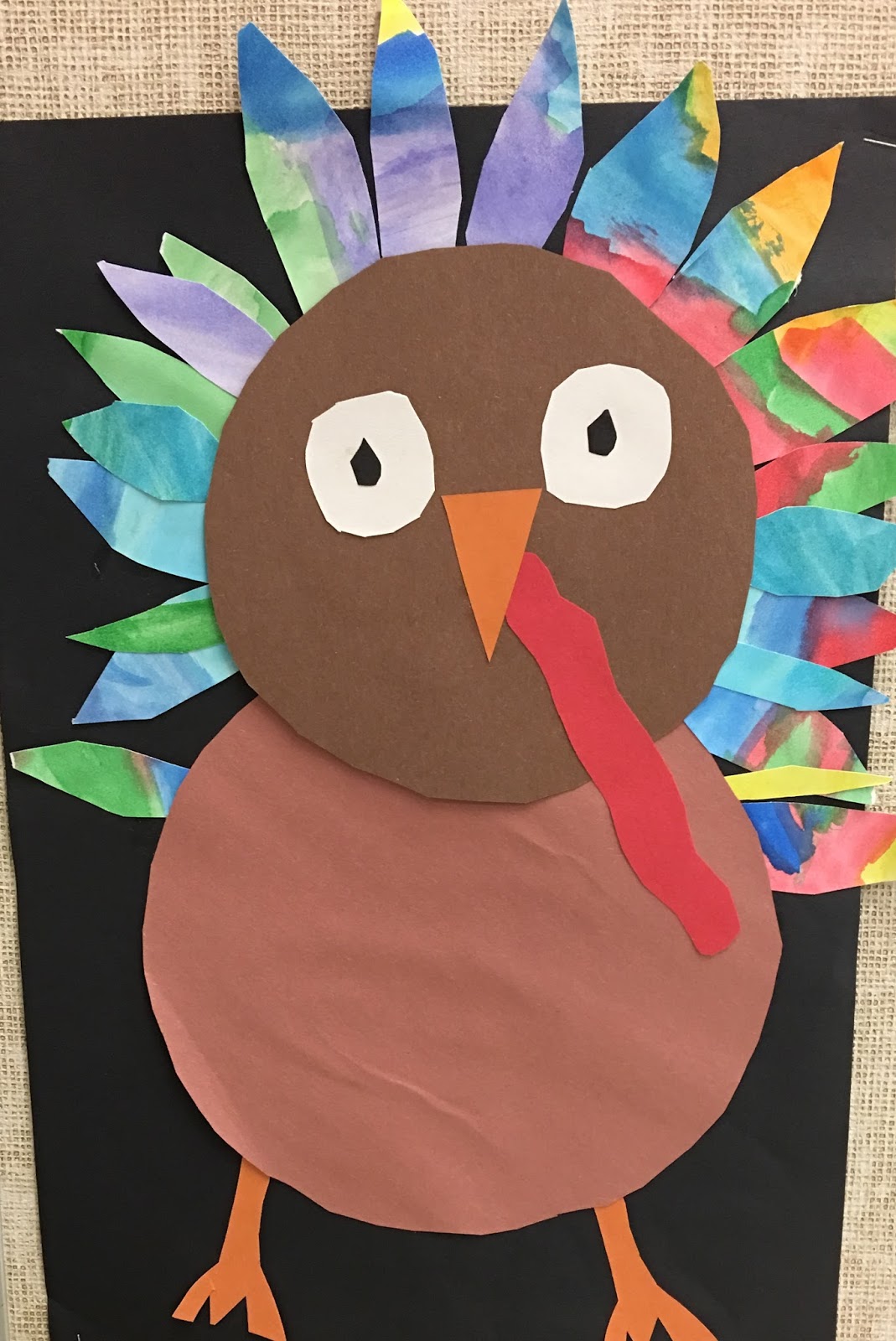 Art Room Blog: 1st Grade Turkey Day...