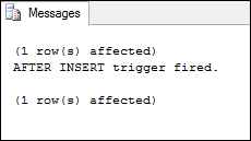 Aspdotnet.Sunil Kumar: TRIGGER IN SQL SERVER