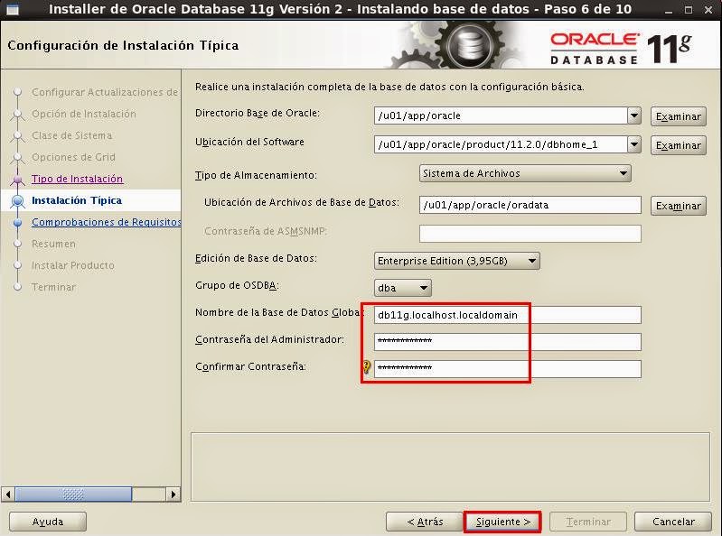 Informática Fácil Como Instalar Oracle 11g En Oracle Linux