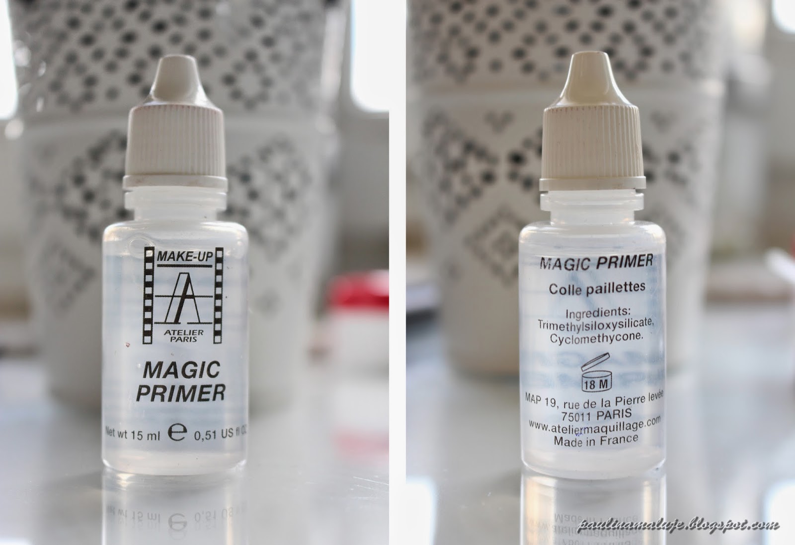 Paulina Maluje: Make-up Atelier Paris- Magic Primer
