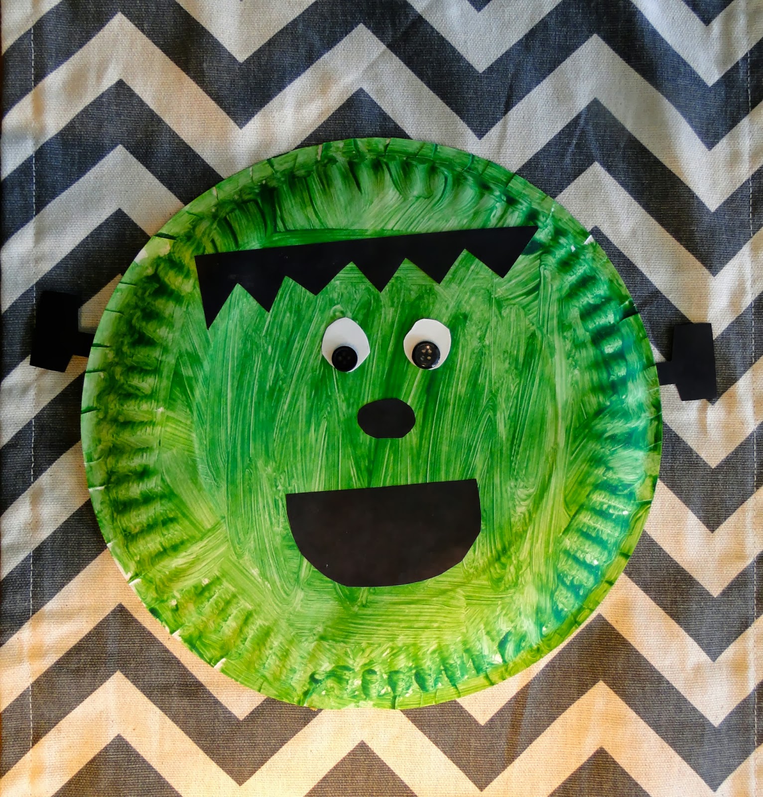 Easy Halloween Paper Plate Crafts - The Journey of Parenthood...