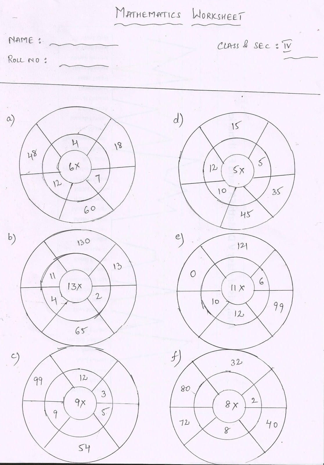 APS Golconda Priyanka Gupta MATHS Holiday Homework 4th Class aps-golconda-priyanka-gupta-maths-holiday-homework-4th-class