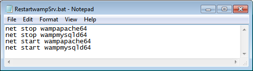 Cara Auto Restart Services Server (Wamp Server) Menggunakan Task ... Cara Auto Restart Services Server (Wamp Server) Menggunakan Task ...