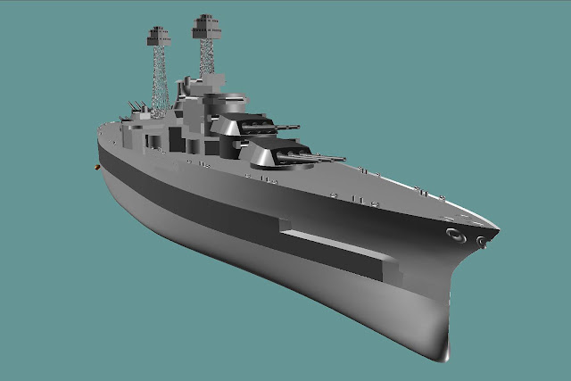 WARSHIPSRESEARCH: American battleship USS Iowa (BB-53) 1920-1923