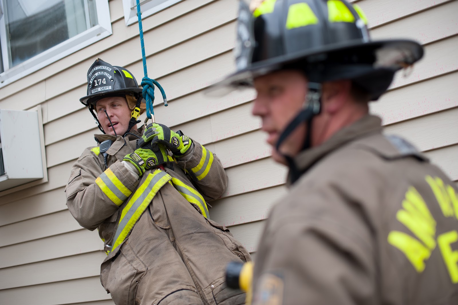 Courtney Sacco Photography: Ann Arbor Firefighter Training