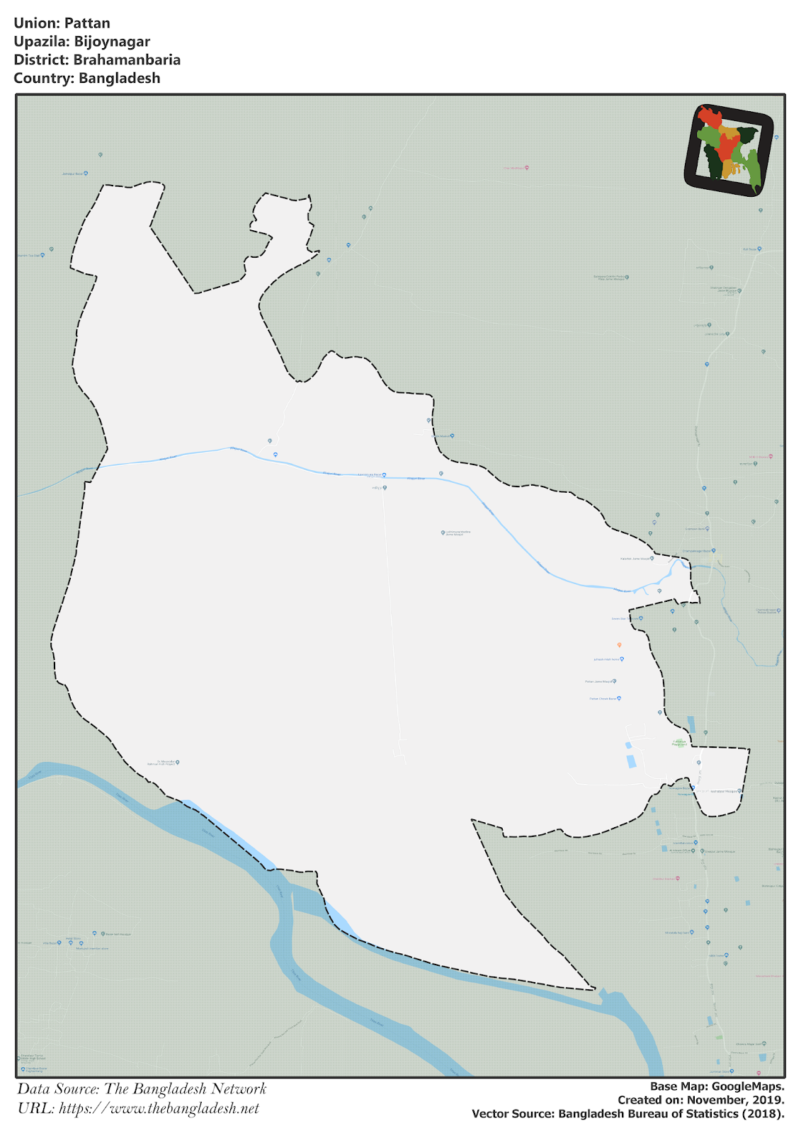 Pattan Union, Brahmanbaria