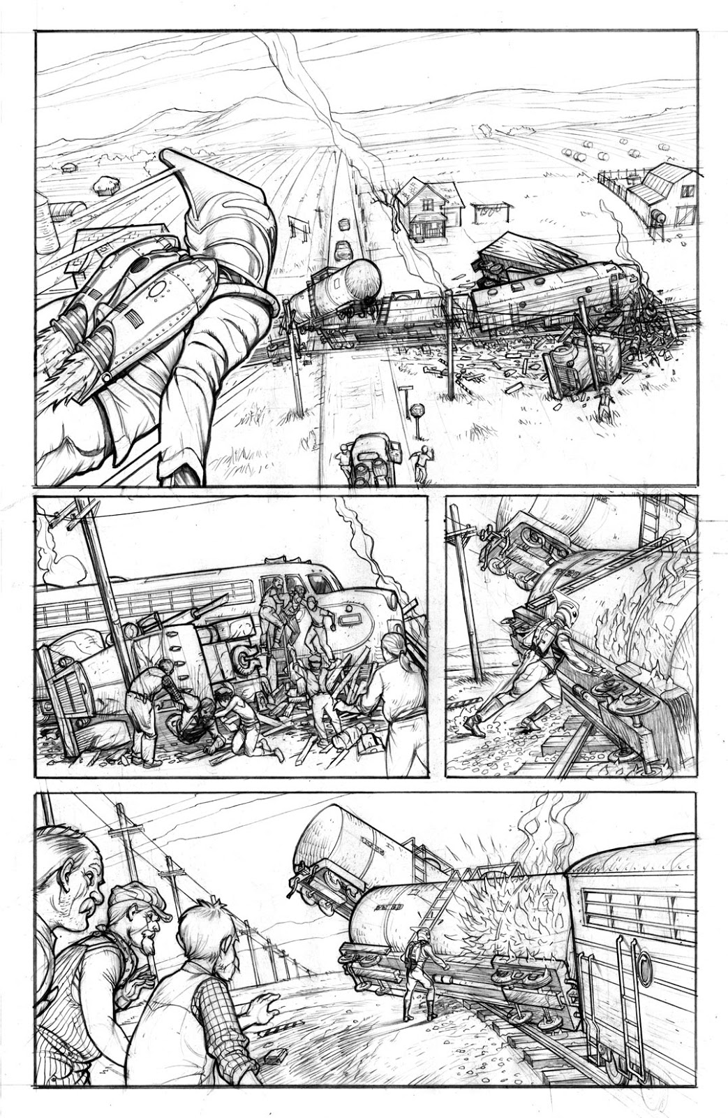 LEE OAKS!: The ROCKETEER created by Dave Stevens pencils by Lee Oaks