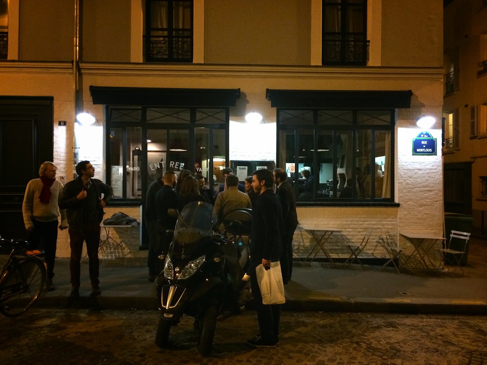 not drinking poison in paris: from the ground up: yard, 75011