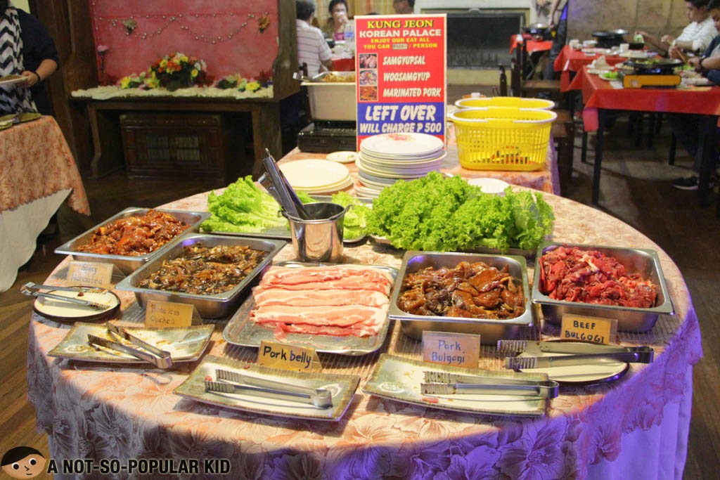 Kung Jeon - P399 Eat All You Can Korean Samgyupsal Place in Baguio - A ...