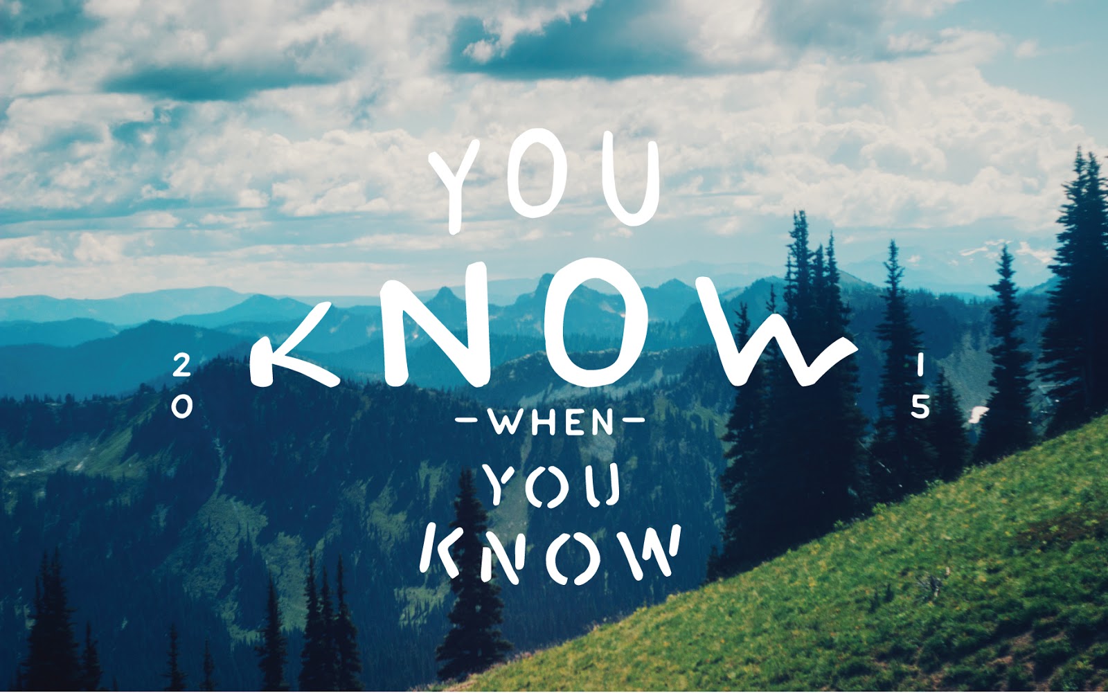 &chloe: you know when you know