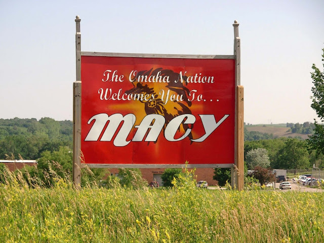 Geographically Yours Welcome: Macy, Nebraska