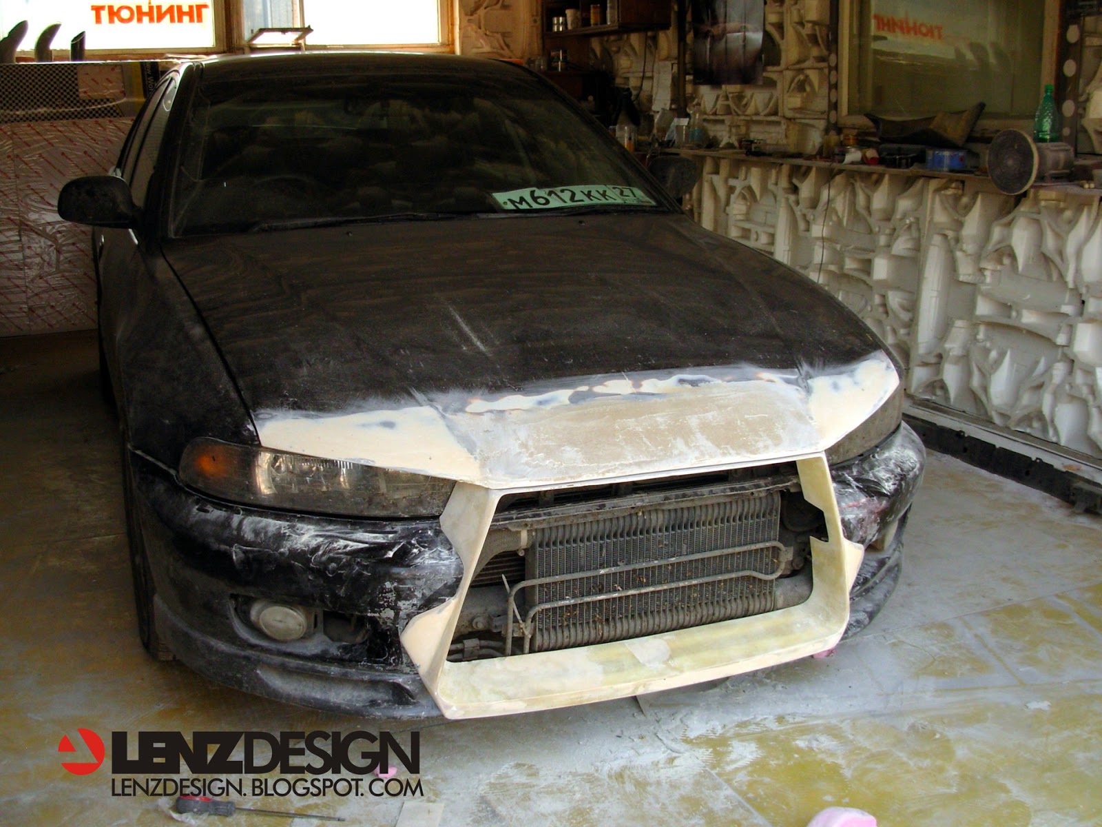 Mitsubishi Galant VR-4 Lenzdesign Bodykit Evolution