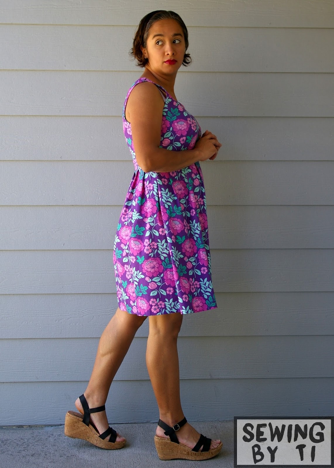 Dress Up This Town Carolina Mae - Sewing By Ti