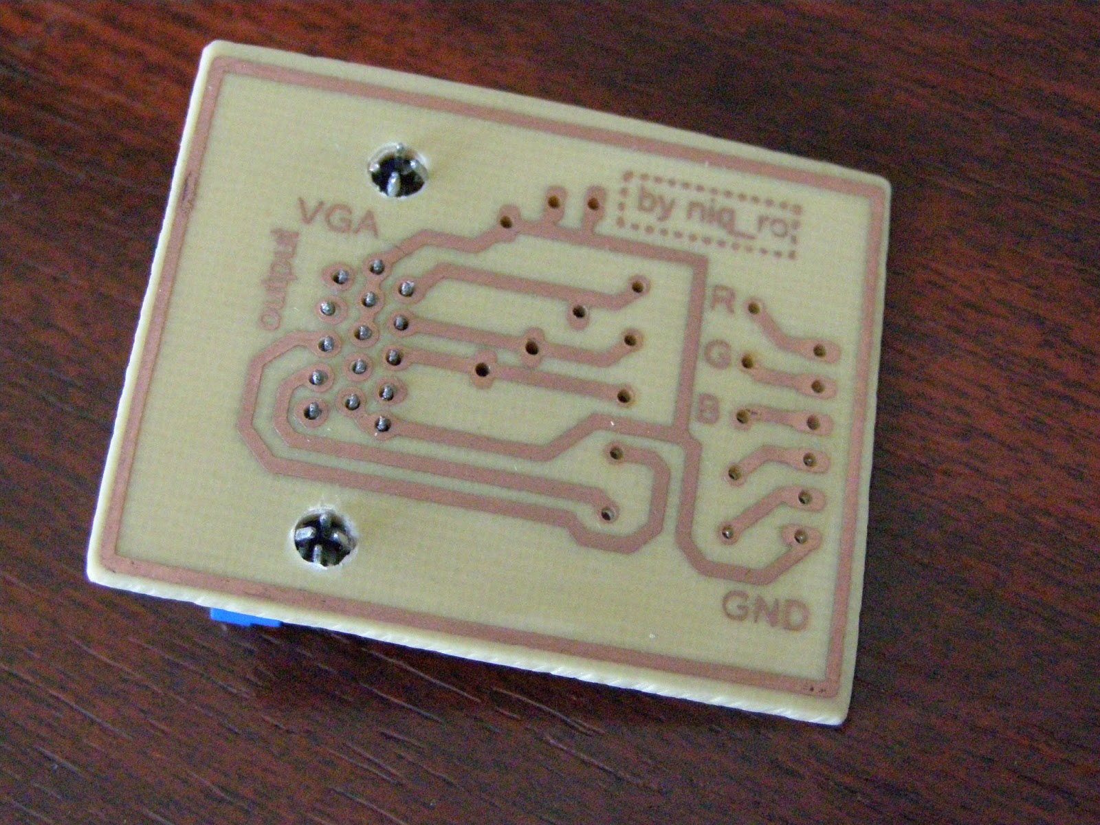 Arduino tehNiq: Arduino on VGA display