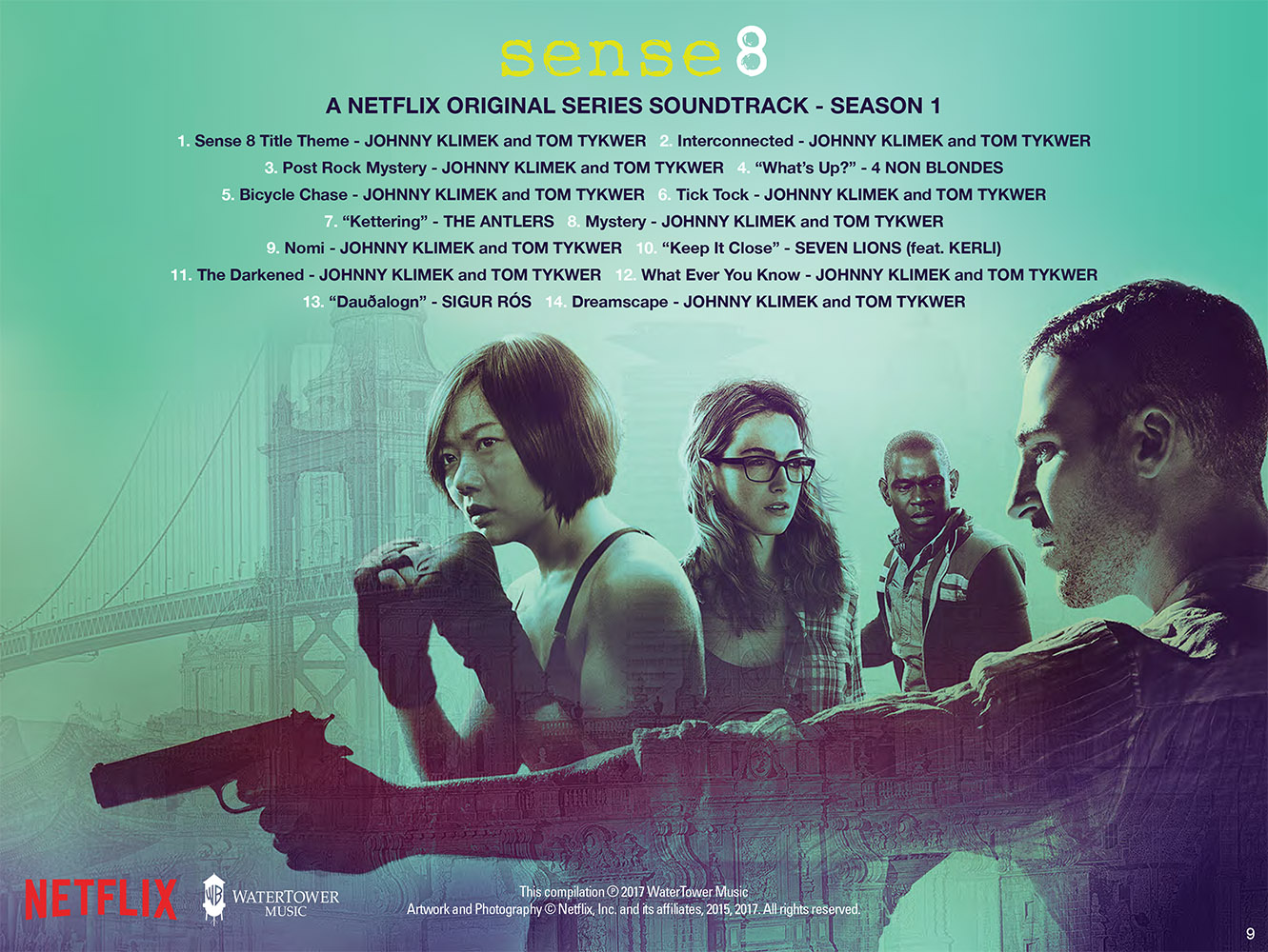 Encarte: Sense8 (A Netflix Original Series Soundtrack - Season 1 ...