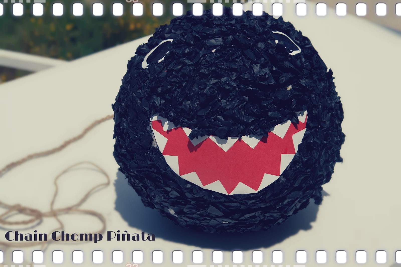 Hoje para jantar ...: Pinhata Chain Chomp "Passo a Passo"