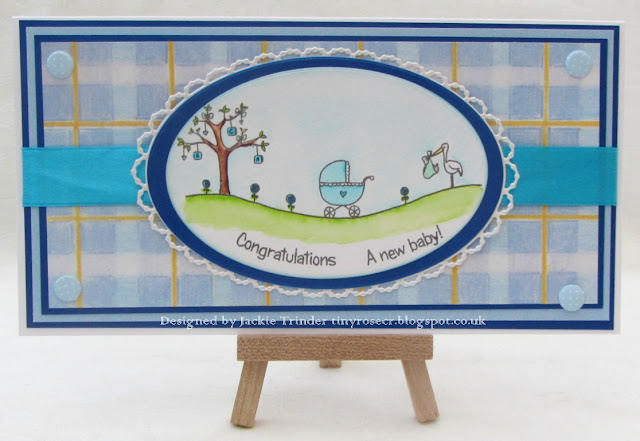 Tinyrose's Craft Room: New Baby Cards