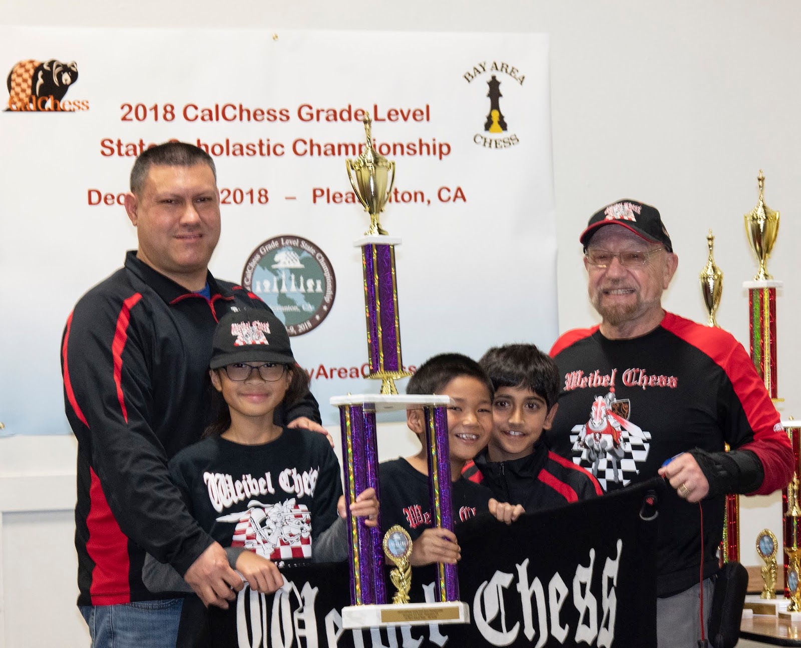 Weibel Chess: WEIBEL CHESS RETURNS TO BEING NUMBER 1 IN CALCHESS STATES