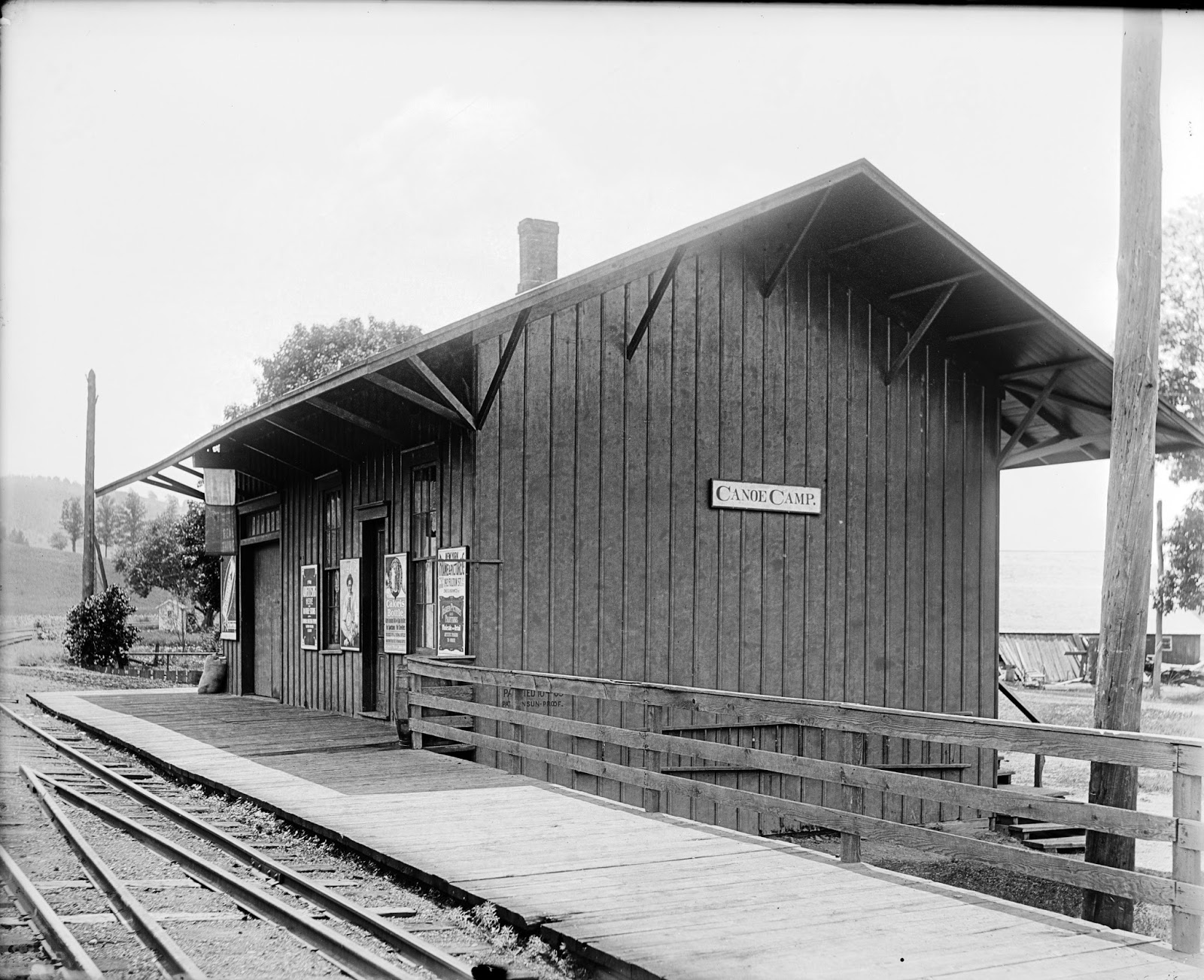 Vintage Railroad Pictures: Erie Railroad Stations, Circa 1910