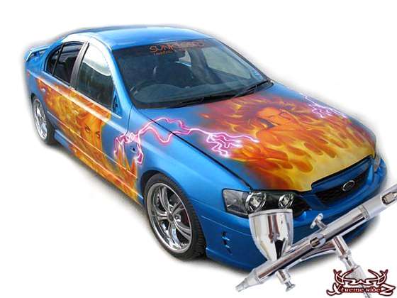 Automobile Airbrushing