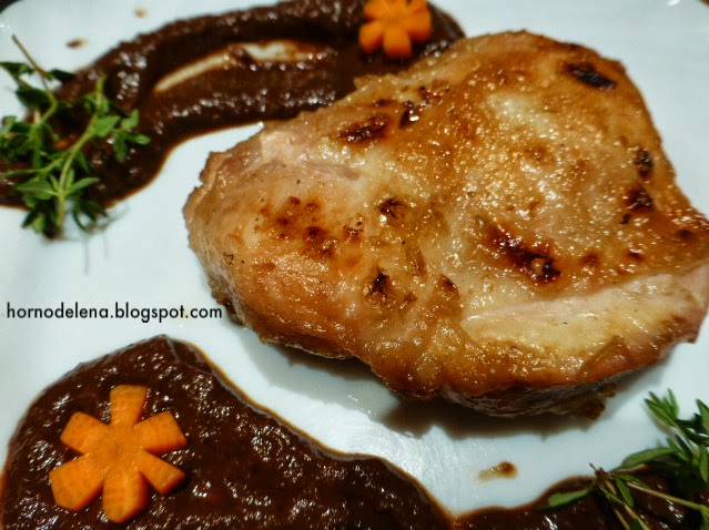 Recetas Caseras Fáciles MG: Muslos de pollo con salsa de chocolate
