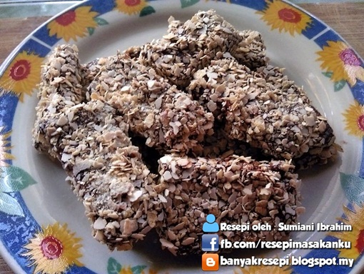 Resepi Roti Milo Bersalut Nestum (SbS) | Resepi Tutorial Terbaek