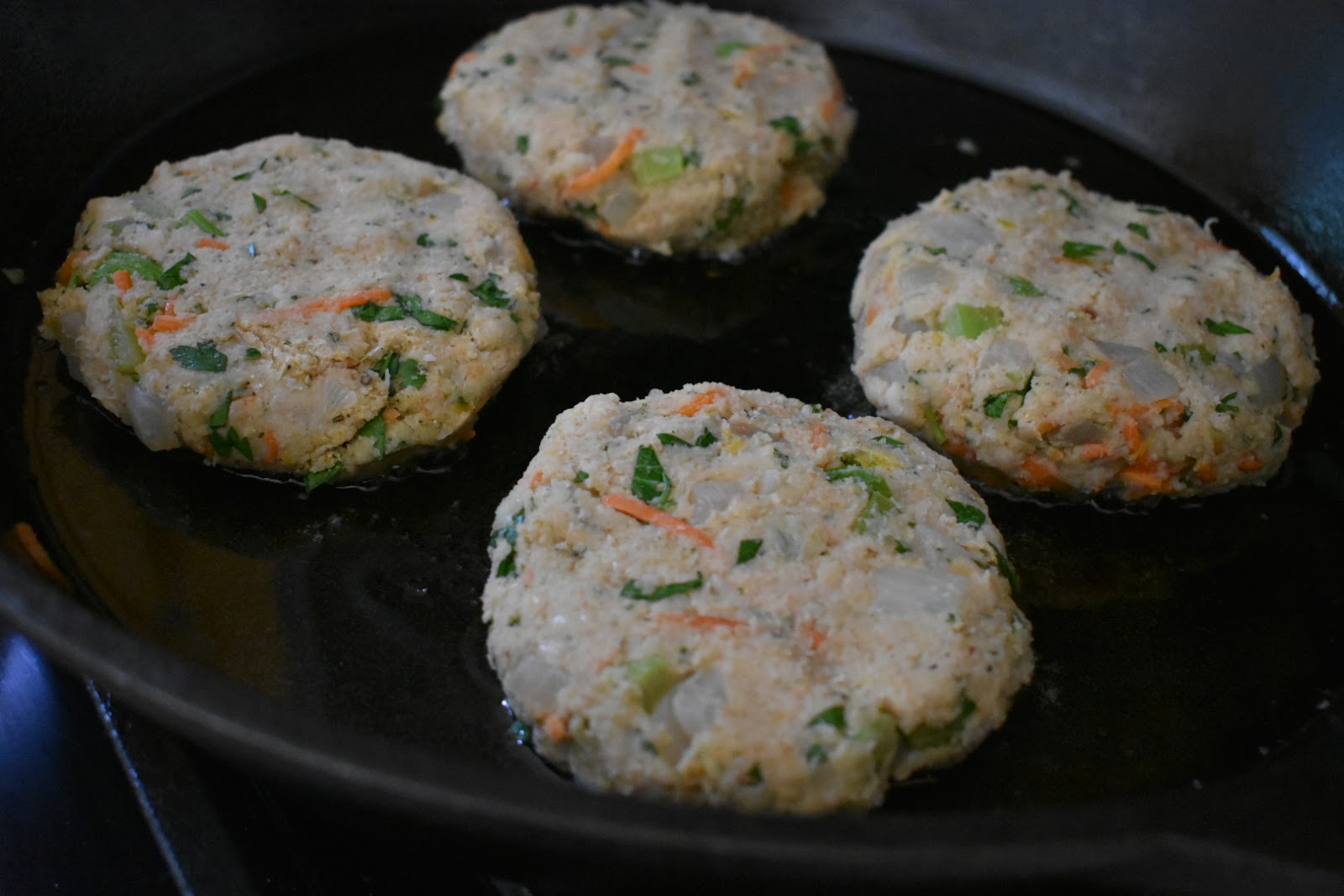 White Bean Burgers with Bruschetta Garnish | Chef Jen